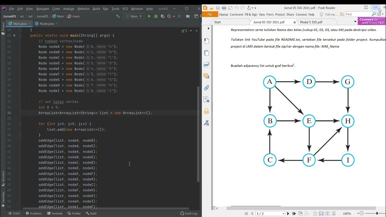Jurnal 05 : Graph Representation - YouTube