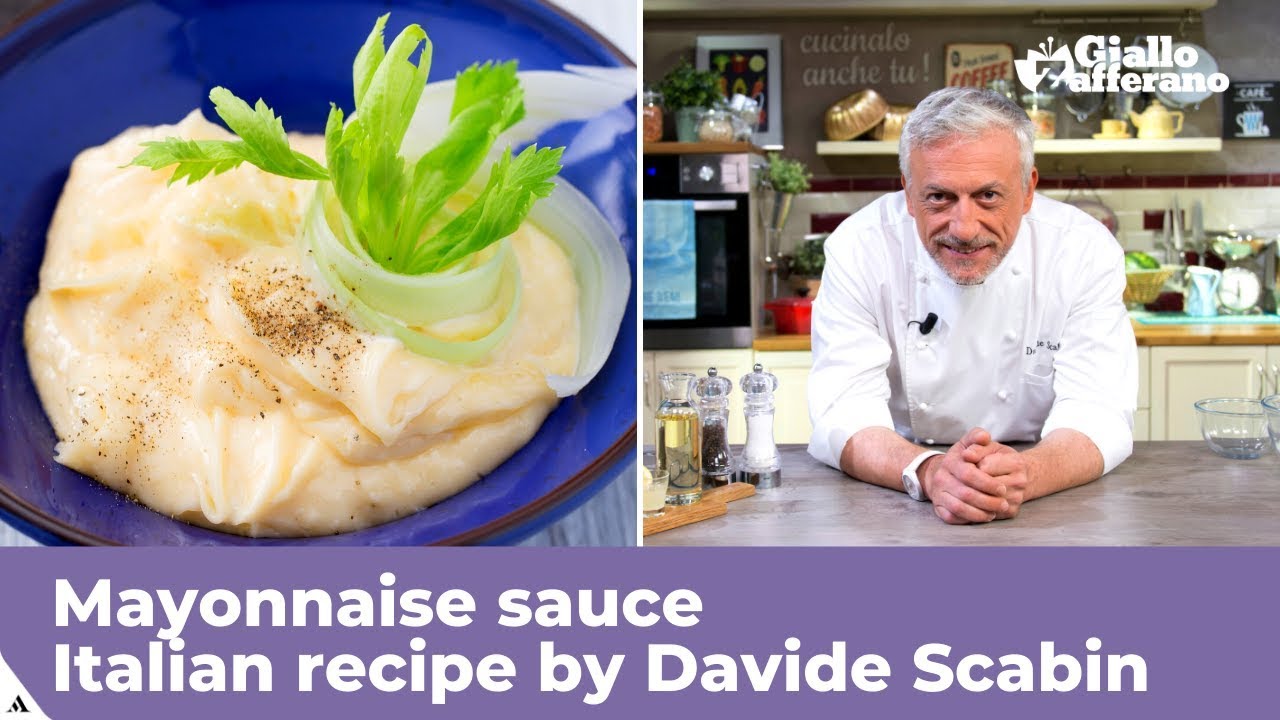 MAYONNAISE SAUCE - Homemade Italian recipe - YouTube