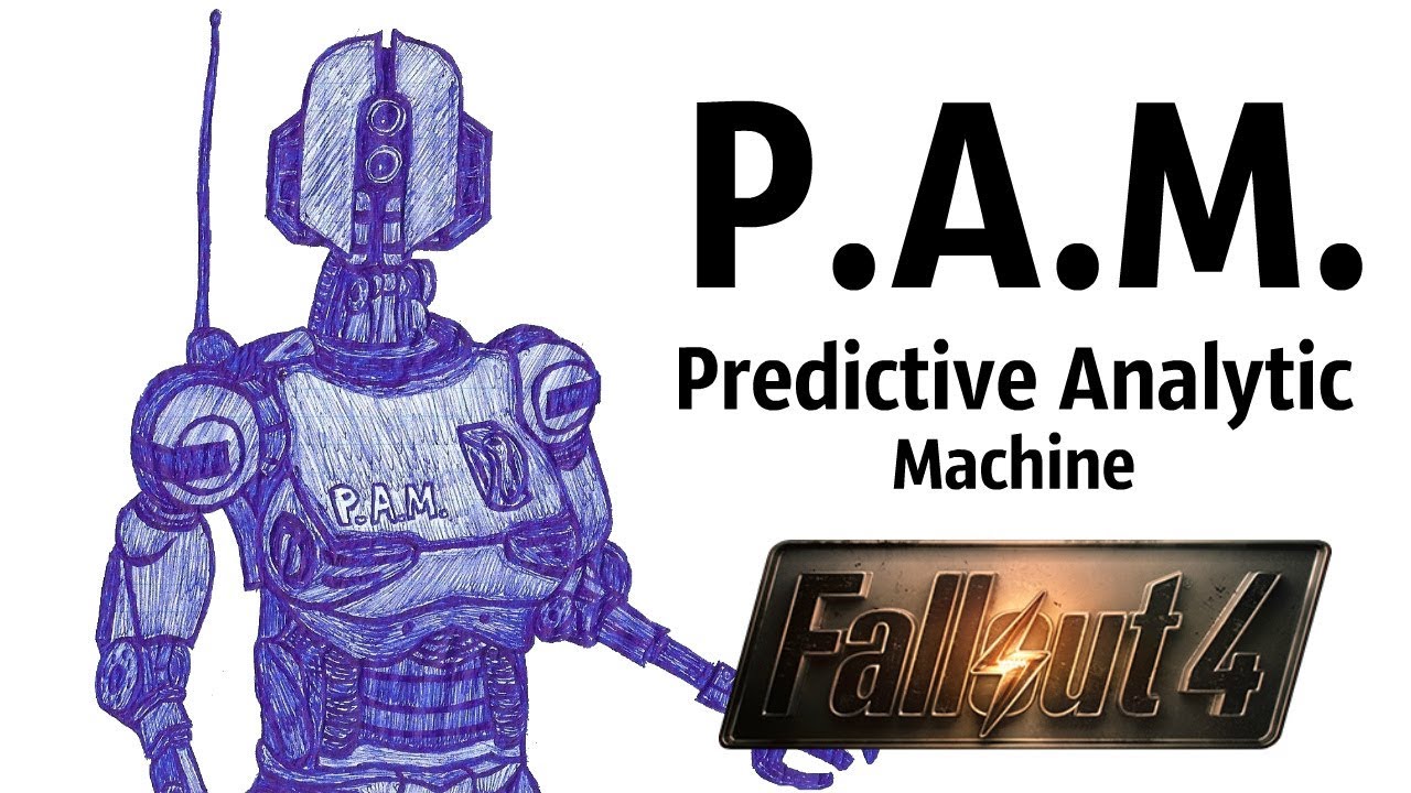 How to Draw - P.A.M. (Fallout 4) #35 /// Как нарисовать - ПАМ (Fallout ...