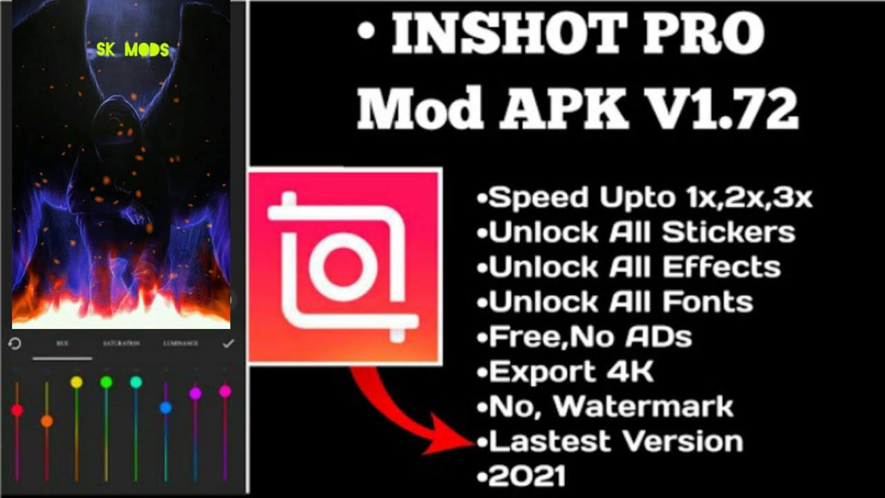 Inshot mod apk latest version 2021 and 2022 - YouTube