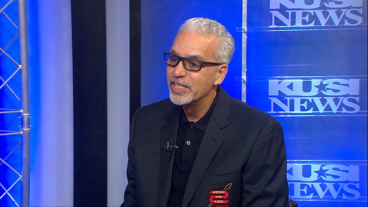 Former SDSU Men's Basketball Coach Michael Brunker reacts to Aztecs ...
