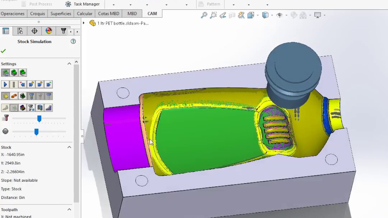 Autodesk HSM 2020 for mold machining - YouTube