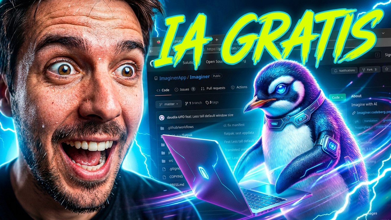 Como dibujar con IA en Linux FÁCIL - YouTube