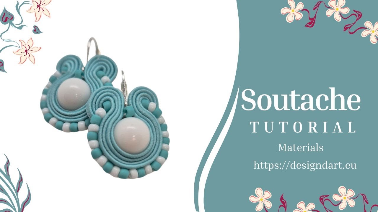 Soutache Earring Tutorial – Part 1 - Materials - Beginner-Friendly ...