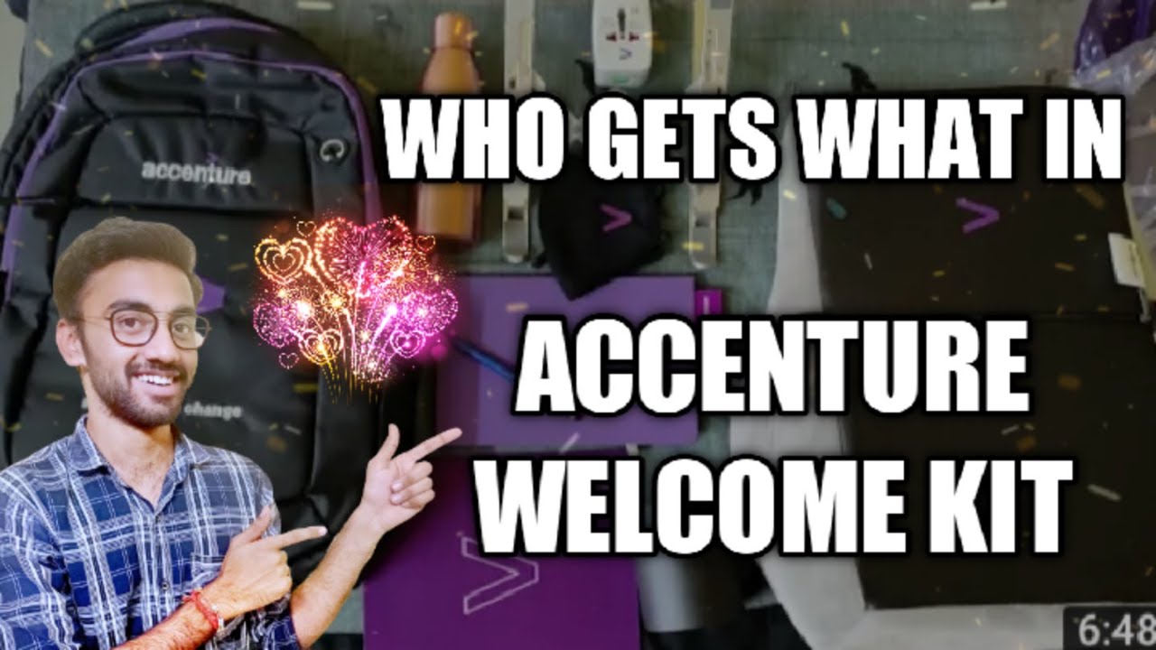 Accenture Welcome Gift 2021 Who gets what in Accenture's Welcome kit # ...