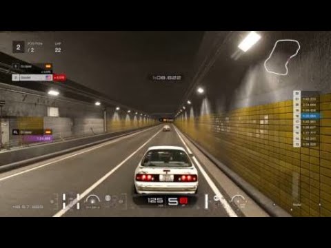 Initial d style race - YouTube