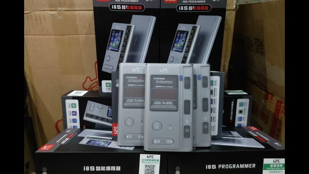 i2C i6S Programmer For iPhone Screen True Tone Face ID Repair - YouTube