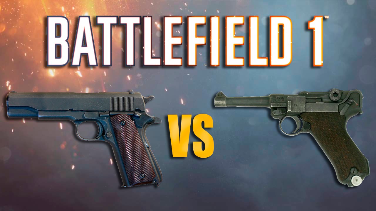 BF1 - P08 VS 1911 - Which Pistol is Better? - YouTube