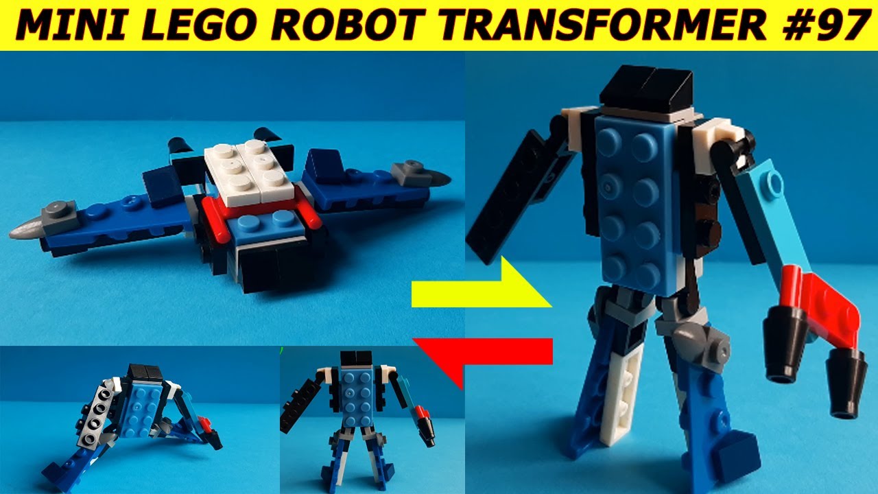 Cách lắp Lego Robot Mini Biến Hình Cực Dễ #97 |How To Build Lego Robot ...