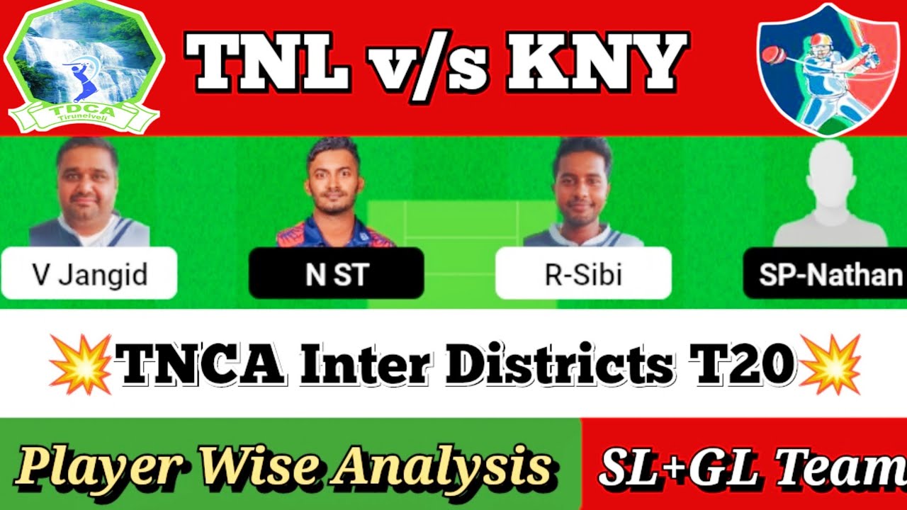 TNL vs KNY Dream11 Prediction | TNL vs KNY Dream11 Team | tnl vs kny ...
