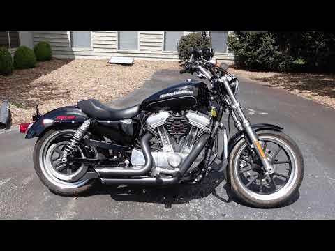 2016 Harley Davidson Sportster 883 Vance and Hines Short Shot exhaust - YouTube