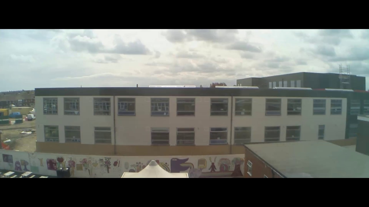 Marden High School Construction - May 2016 - YouTube