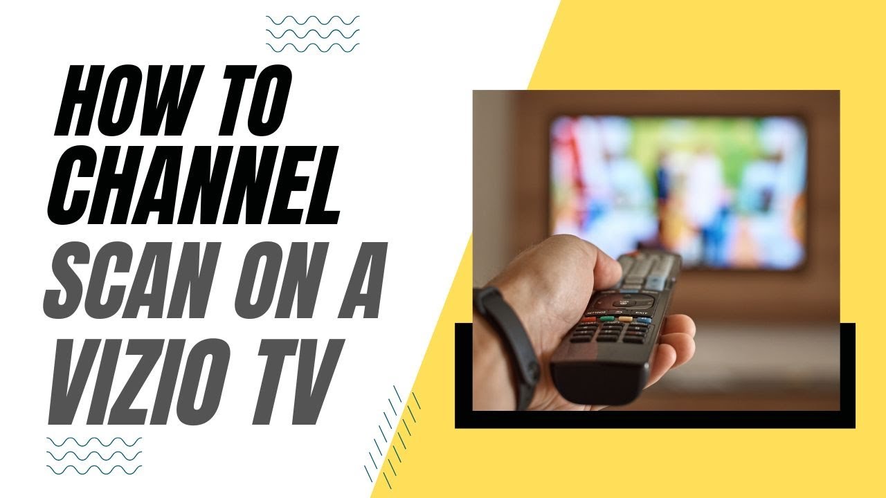 How To Channel Scan on a Vizio TV - YouTube