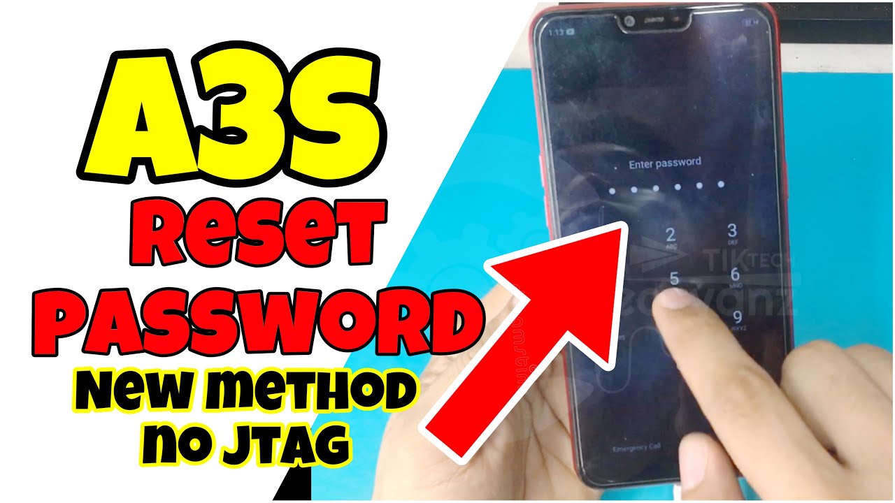 Oppo A3S Reset Password New Method - YouTube