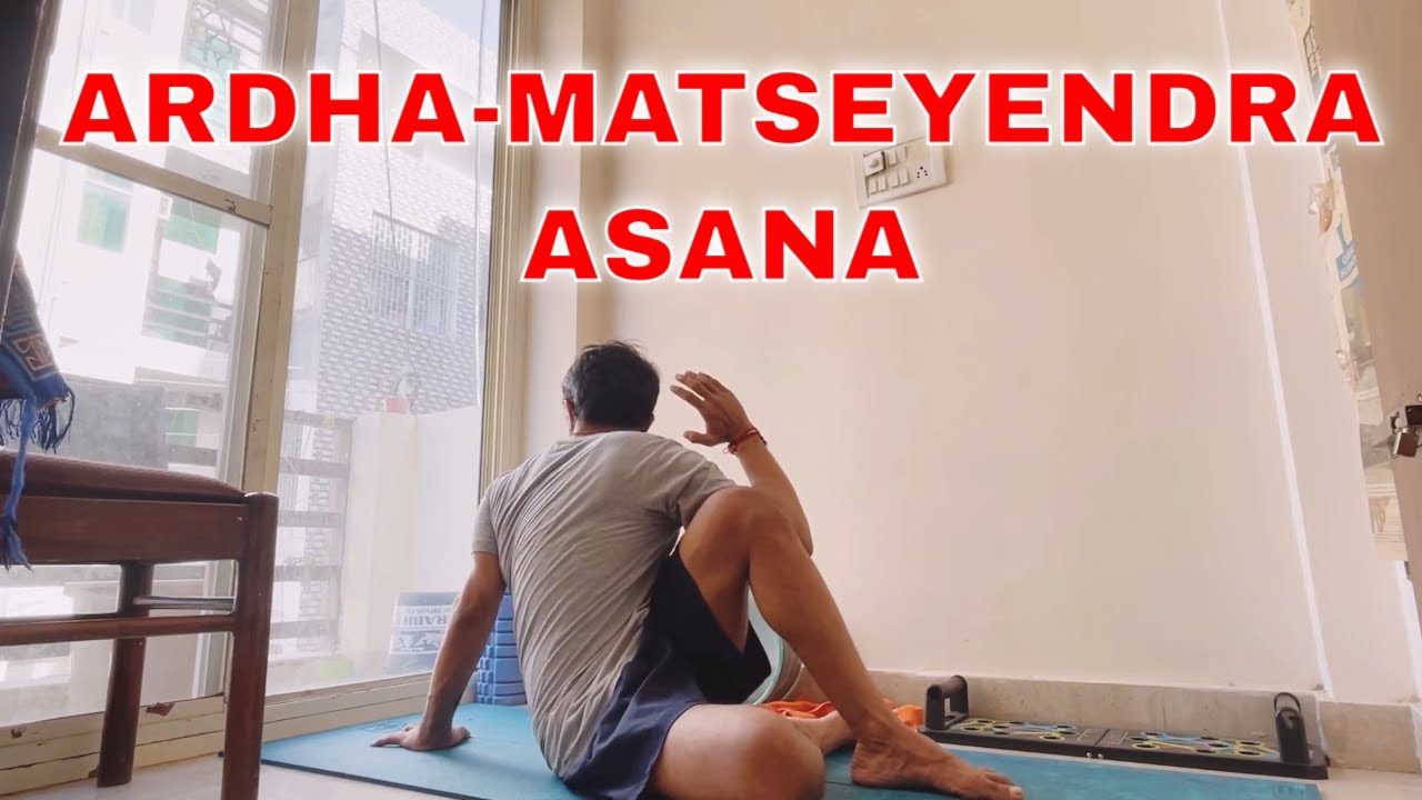 How to do ardha-matsyendra asana for beginners by yoga mind mastery ...