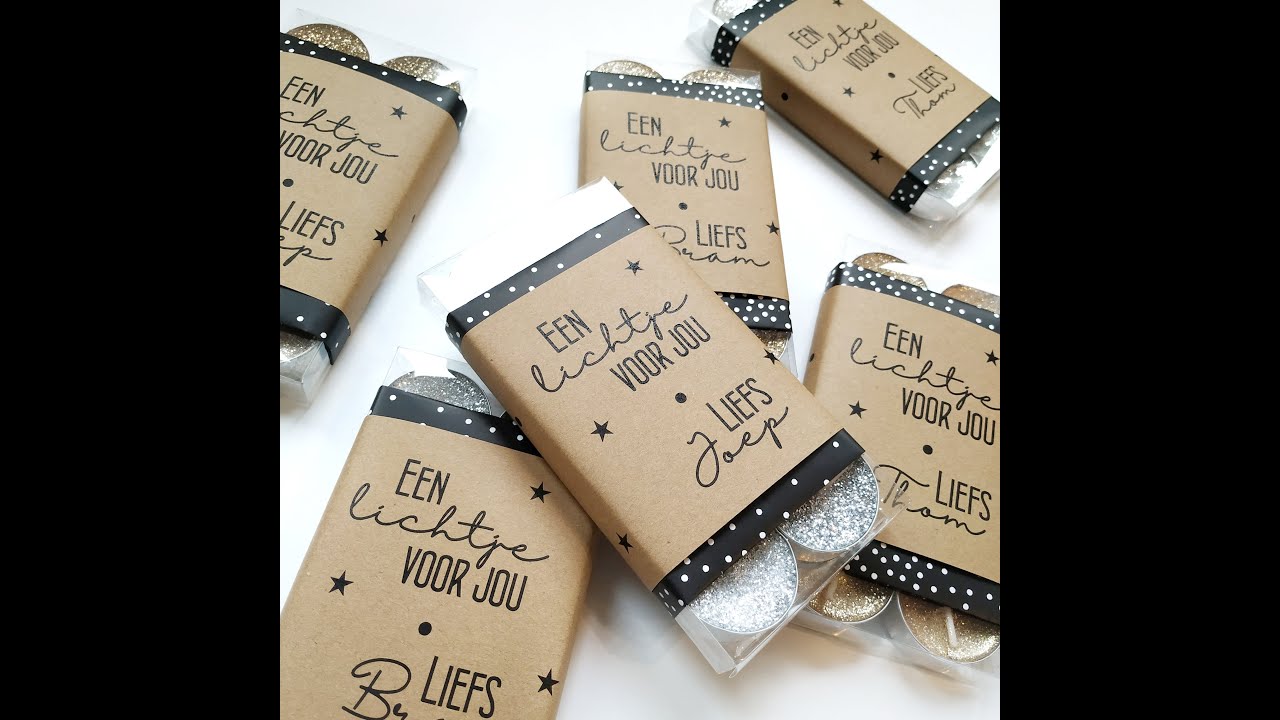 Zelf een wikkel maken - YouTube