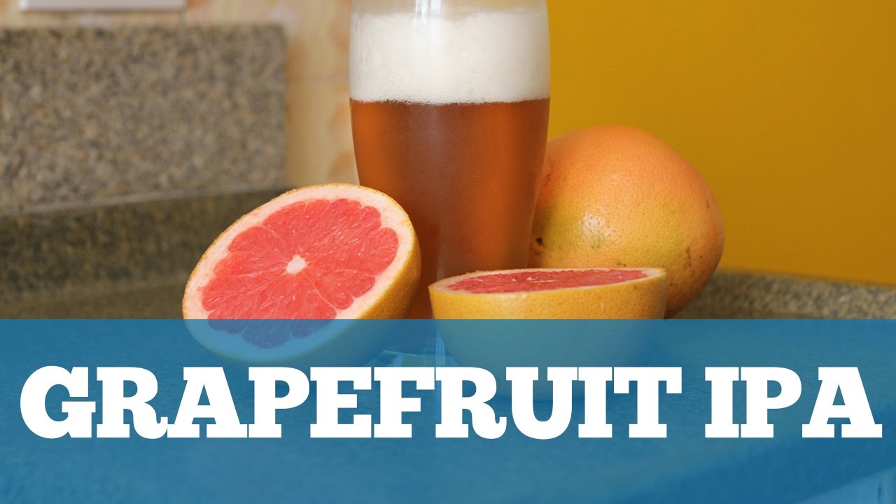 Receita Grapefruit IPA (BIAB) - YouTube