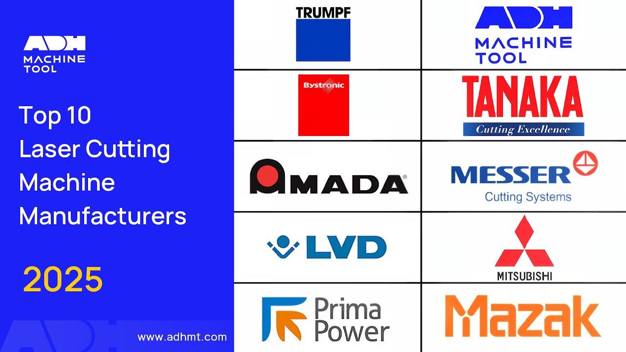 Top 10 Laser Cutting Machine Manufacturers in 2025 - YouTube