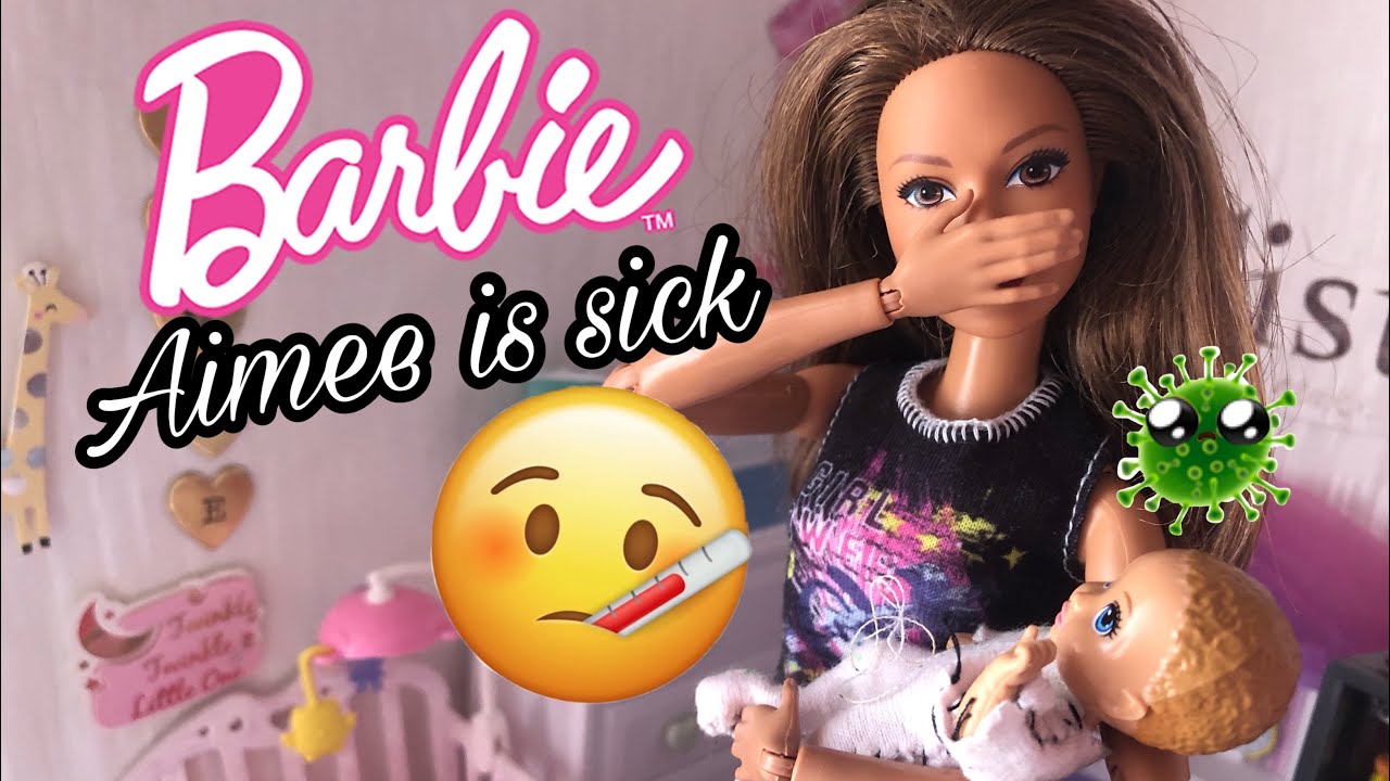Barbie Baby Doll Sick Day Routine! - YouTube
