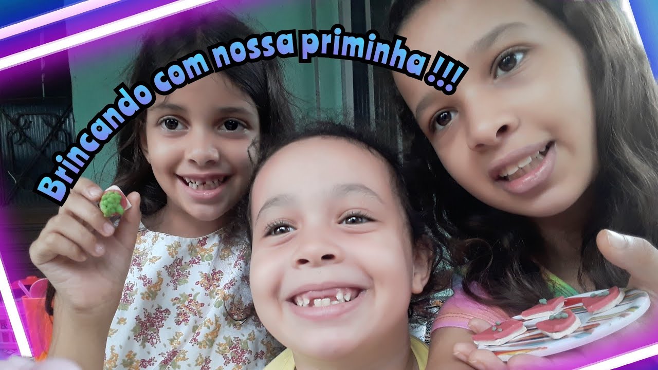 Brincando Com A Nossa Priminha Youtube