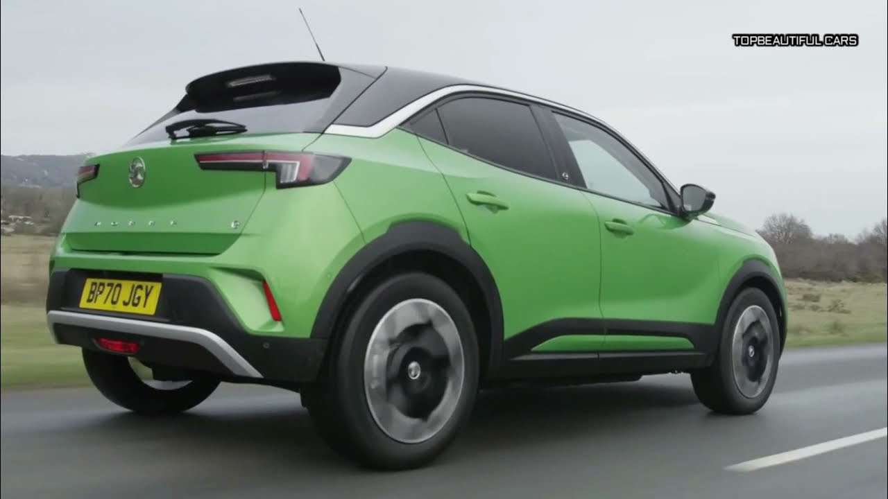 2021 Vauxhall Mokka e-Mamba Green-Exterior Interior and Drive - YouTube