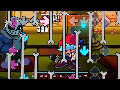 FNF Undertale - Sans Reality Check (4k)