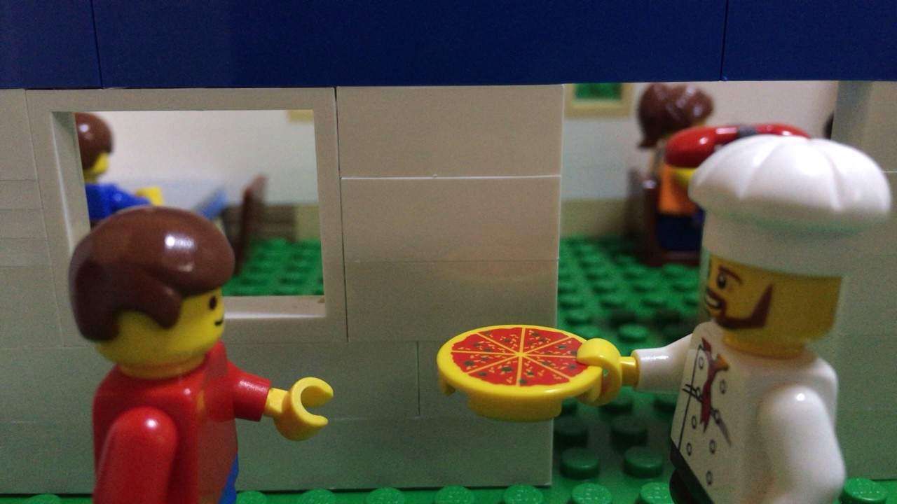Old LEGO Restaurant Stop Motion Movie - YouTube