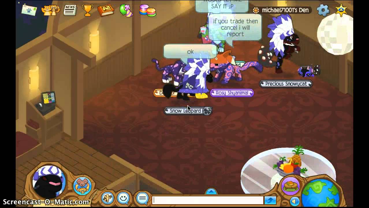 Animal jam flash trading party - YouTube