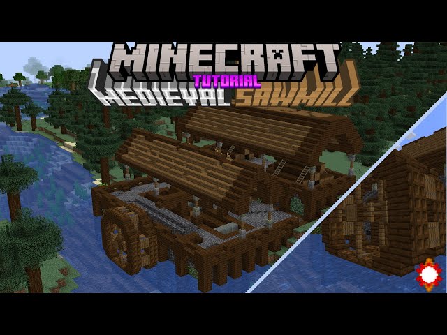 Minecraft Medieval Sawmill