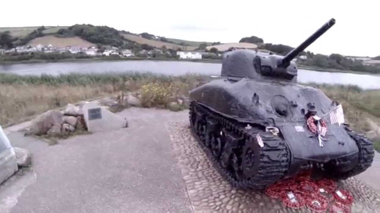 Slapton Sands Sherman Tank (Unedited) Clip # 2 - YouTube