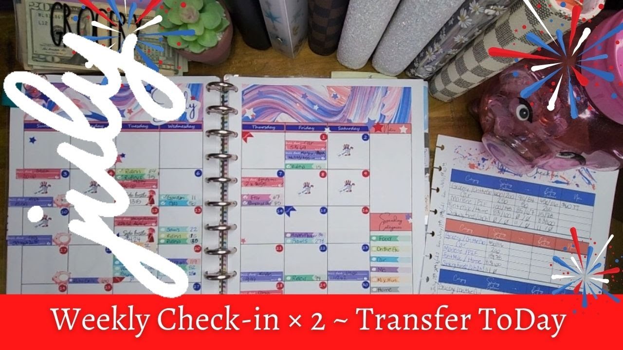 Budget Check-in for 2 weeks | Transfer ToDay - YouTube