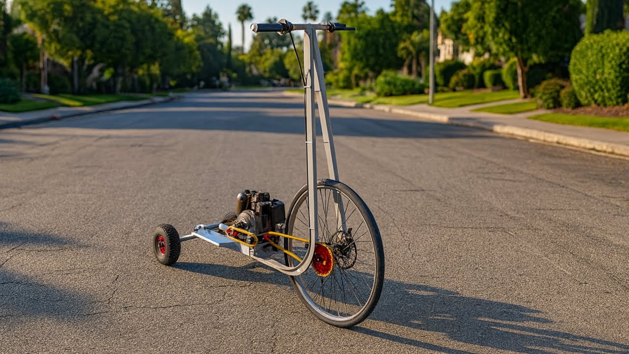 This DIY Cart Looks Crazy… But It Actually Works! | Custom Fabrication ...