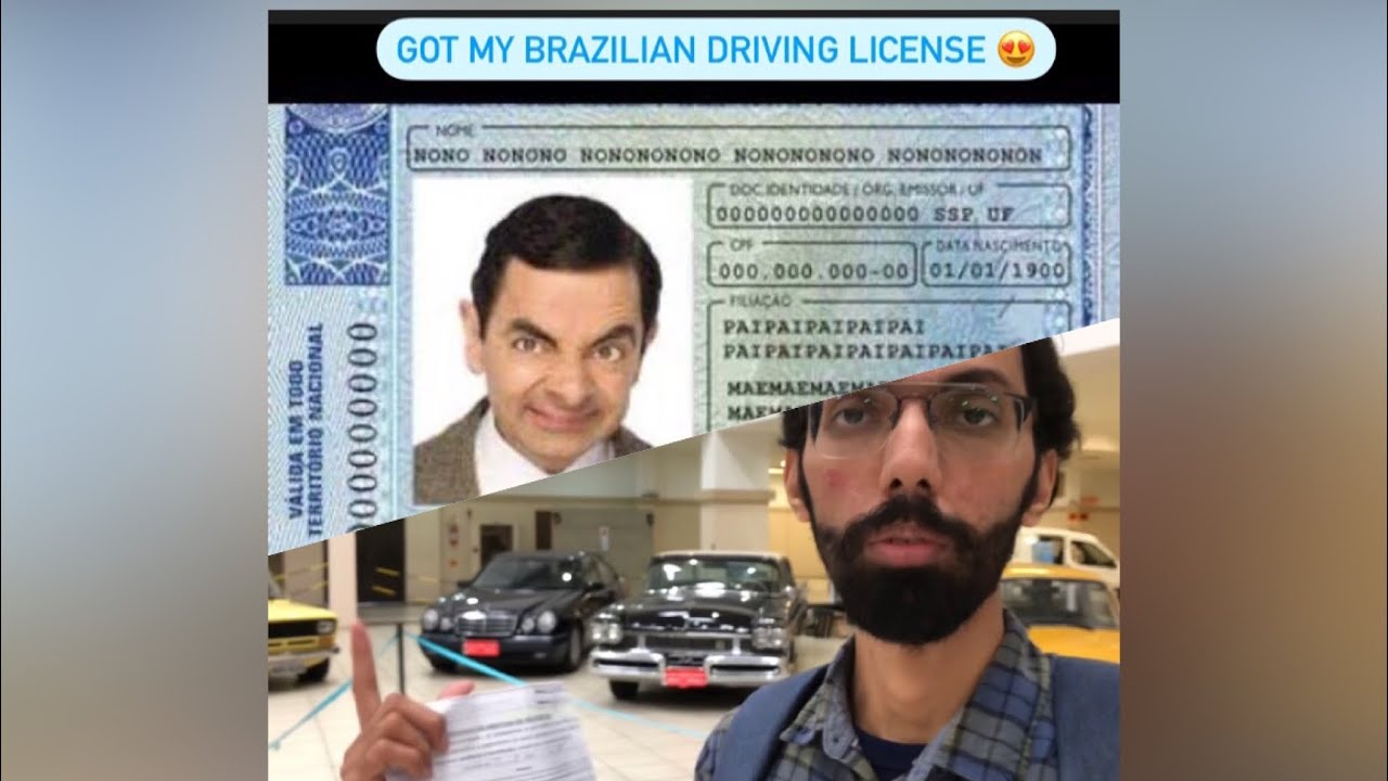 Vlog#7 | Getting Brasil Driving License Easy😨? | 10 Years 😍| License ...