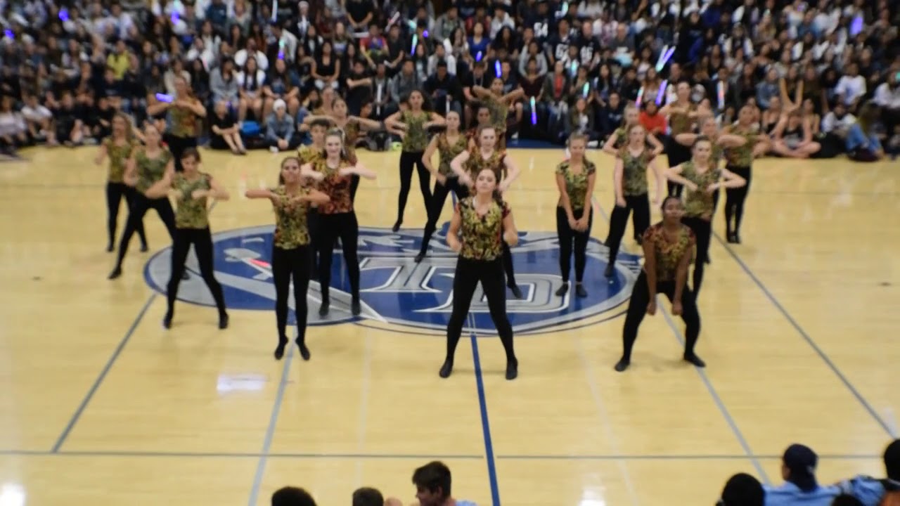 Downey Dance Production 2017 Rally Performance - YouTube