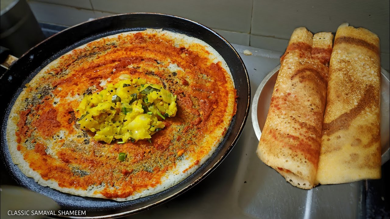 perfect hotel style masala dosai recipe/perfect taste/#trending #tamil ...