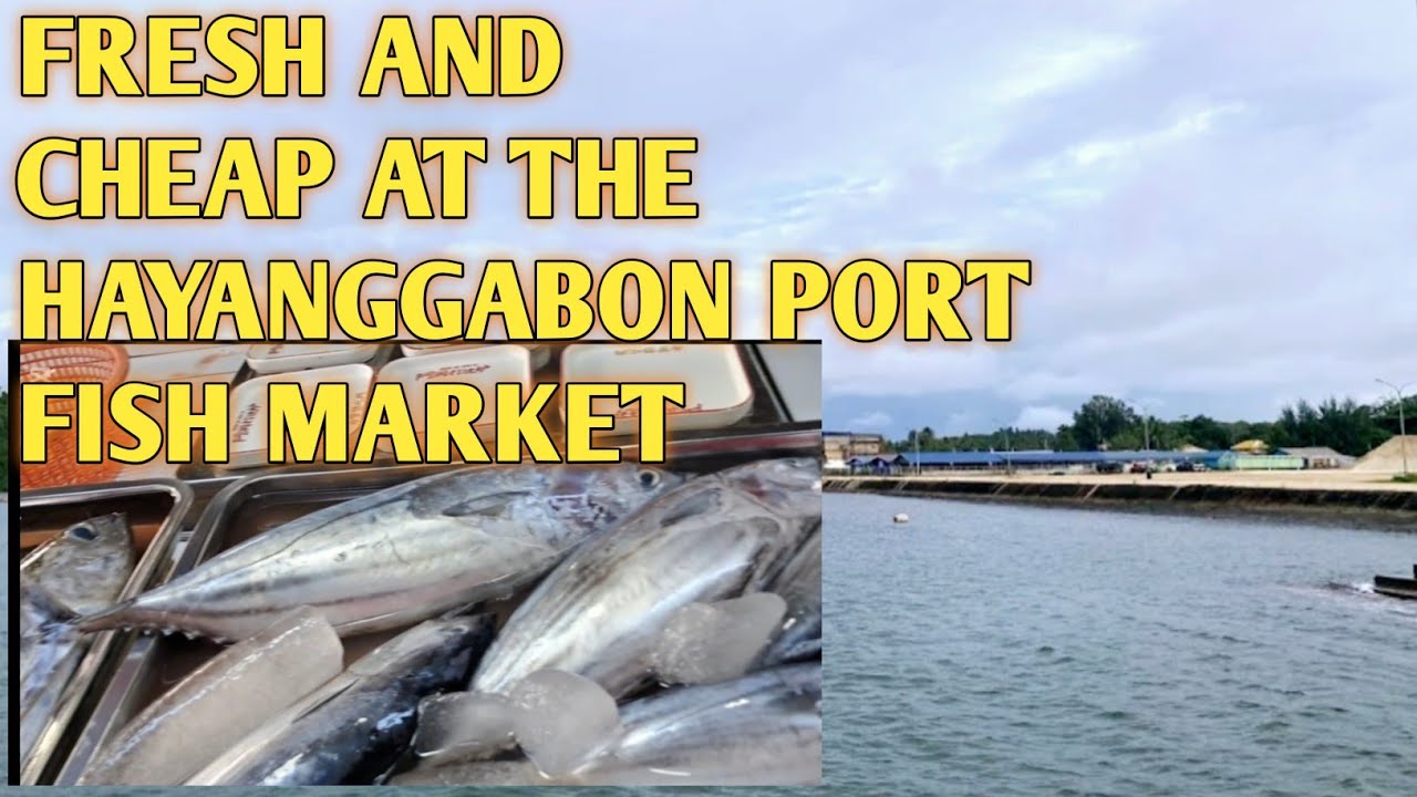 The fish here is very fresh and cheap,at the market in (hayangabon ...