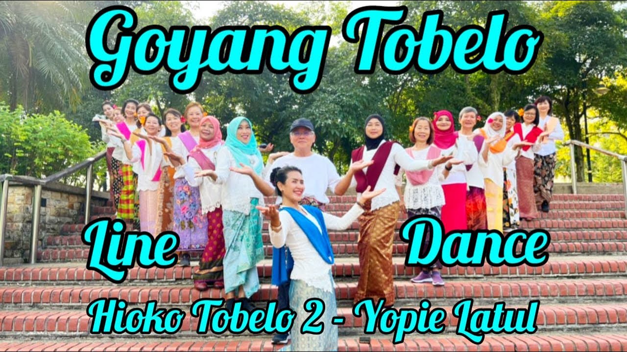 Goyang Tobelo | Yopie Latul | Maluku | Dance | Line Dance | Beginner ...