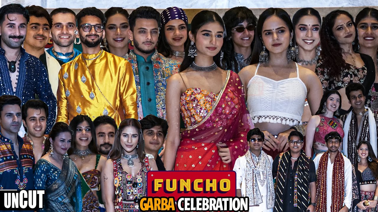 UNCUT - Funcho Garba Celebrations 2025 | Divyanka Tripathi, Payal ...