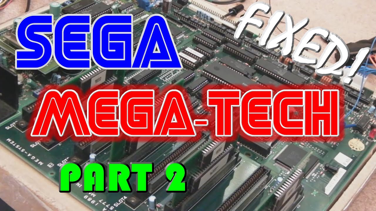 Rare Sega Mega-Tech (8 Megadrive / Genesis Slots) Repair - Part 2 #sega ...