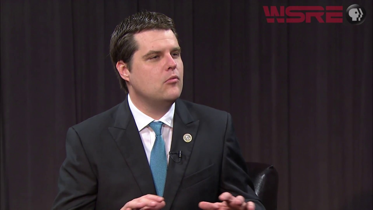 Matt Gaetz: US Representative | Conversation with Jeff Weeks | WSRE ...