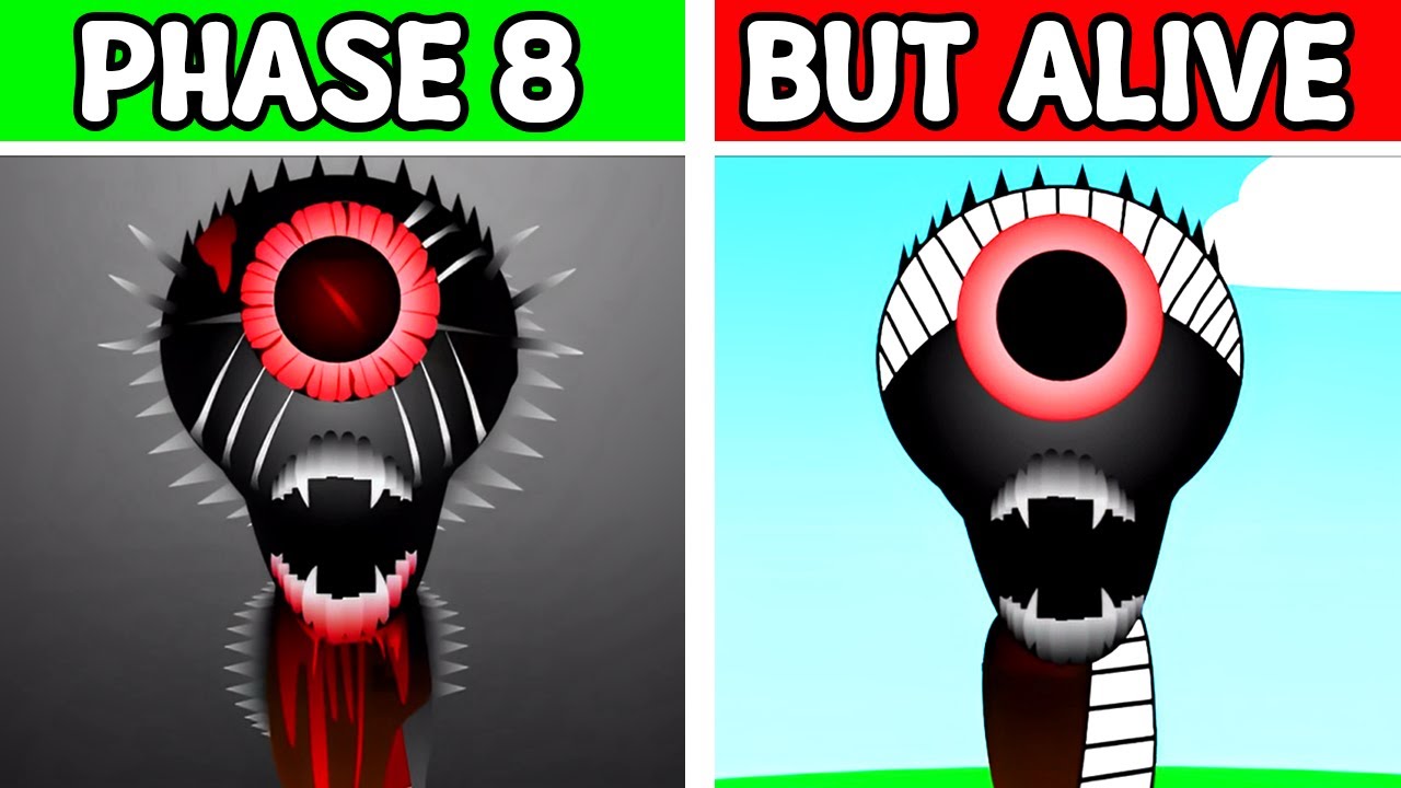 Incredibox Sprunki Phase 8 But Everyone Is Alive 🤩 Mix Phase 8 + All ...