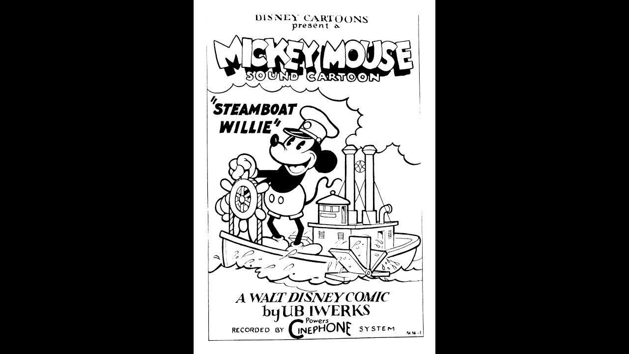 Mickey and Minnie Mouse in "Steamboat Willie" (1927) - YouTube