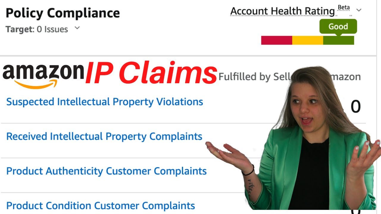 How to deal with IP claims on Amazon | Amazon FBA for Beginners - YouTube