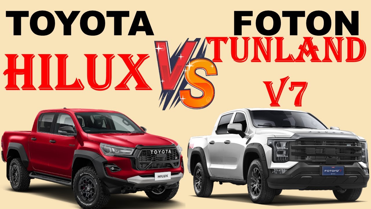 The New 2026 Toyota Hilux Vs 2026 Foton Tunland V7 | Best Double Cab ...