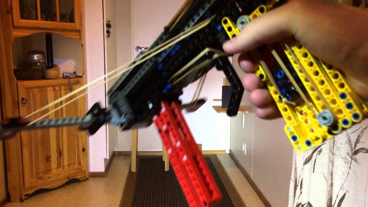 "Tranquility" Lego Crossbow Pistol (Technic bricks only) - YouTube