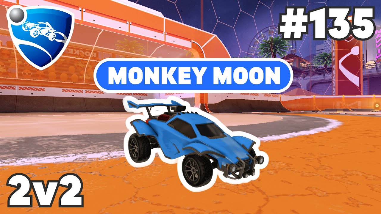 M0nkey M00n Ranked 2v2 PRO Replay #135 - Rocket League Replays - YouTube