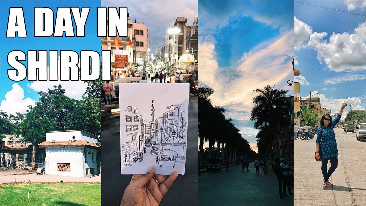 Shirdi Vlog /Life in an Indian Town / Indian Street Food / Indian ...