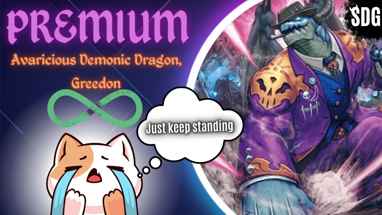 Premium Avaricious Demonic Dragon, Greedon (Deck Profile) / SDGOfficial ...