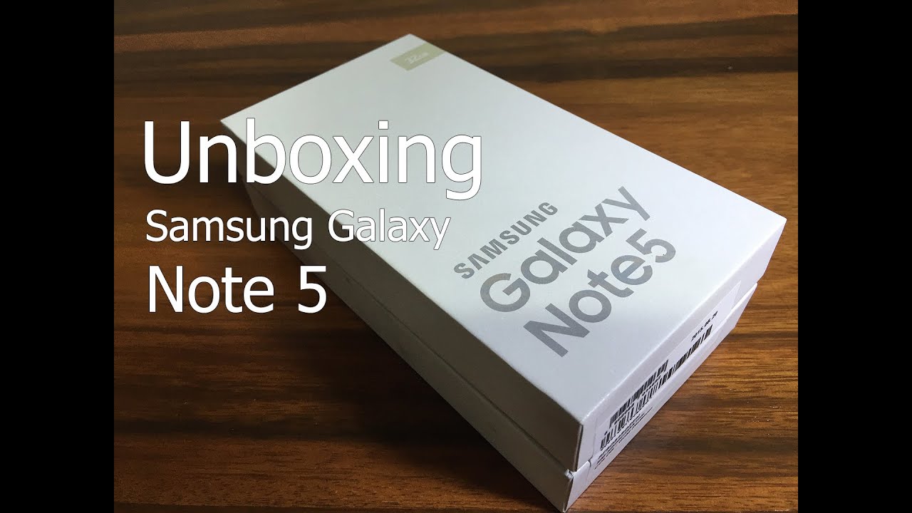 แกะกล่องรีวิว Samsung Galaxy Note 5 | Unboxing & Preview - YouTube