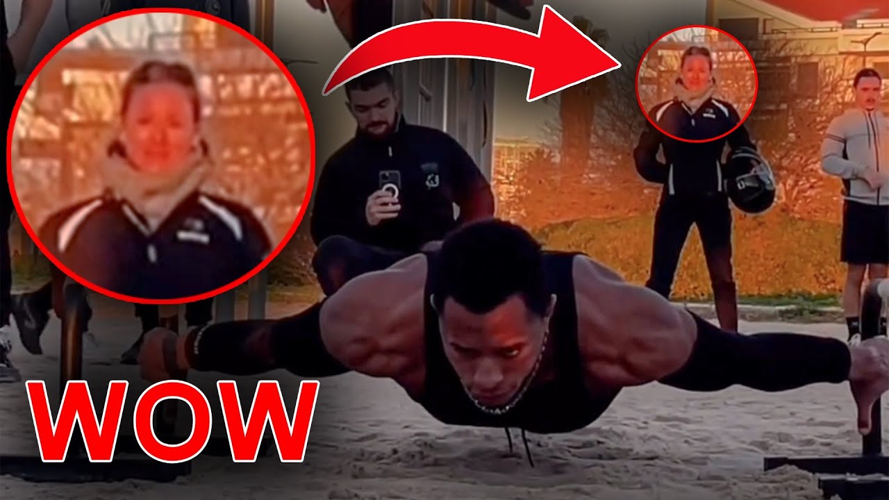 Girls reactions to Calisthenics 2024 - YouTube